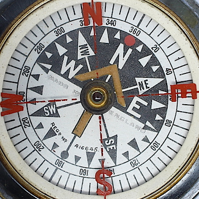 The Boreal Arrow for Barker Antique Compasses
